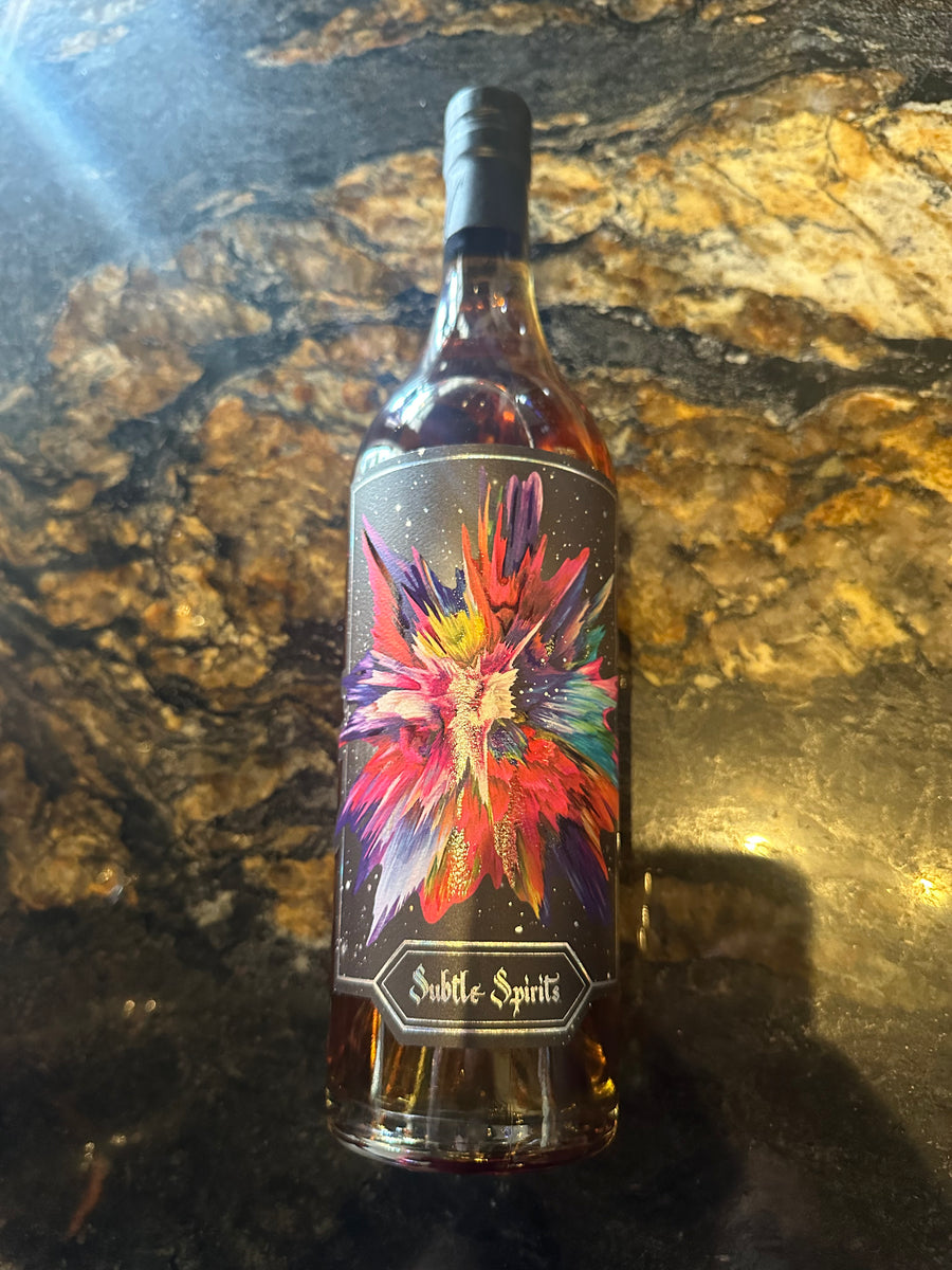 Subtle Spirits "STELLAR" Art by Kate Tova Straight Bourbon Whiskey 100 – Bourbon Wine & Spirits