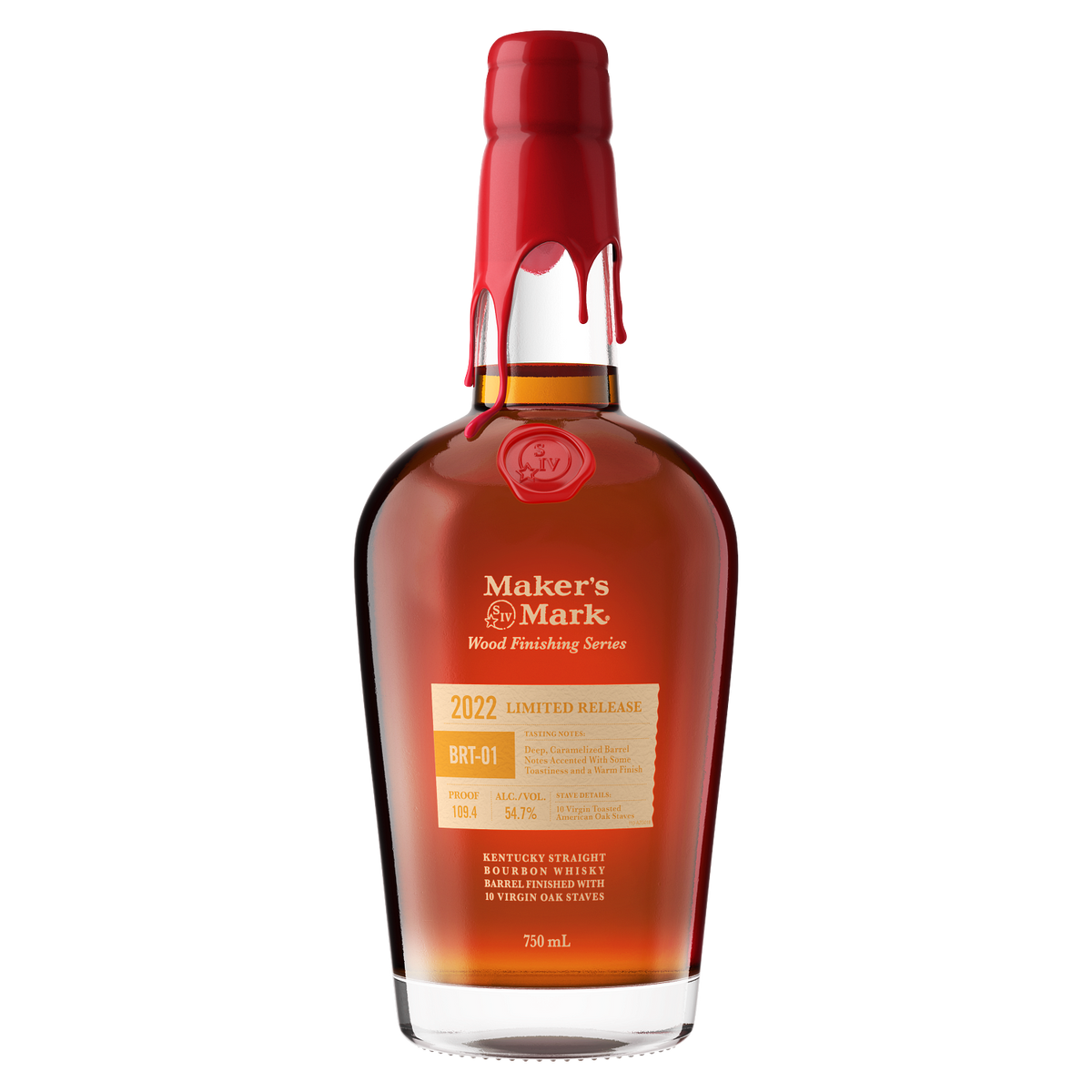Maker's Mark Wood FS22 BRT 01 Kentucky Straight Bourbon Whiskey - 750m ...