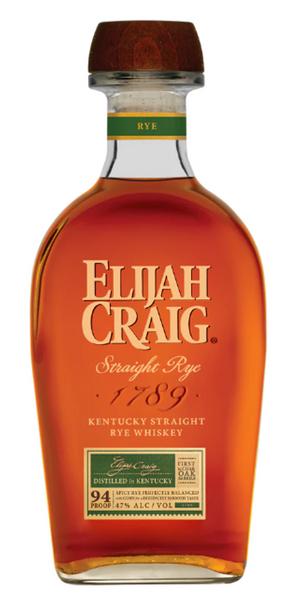 Elijah Craig Straight Rye Whiskey (375ml) – Bourbon Wine & Spirits