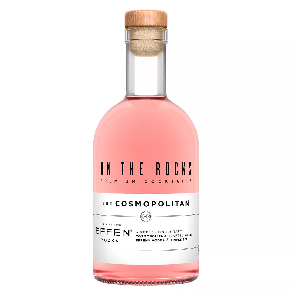 On The Rocks The Cosmopolitan Vodka Cocktail - 375ml – Bourbon Wine ...