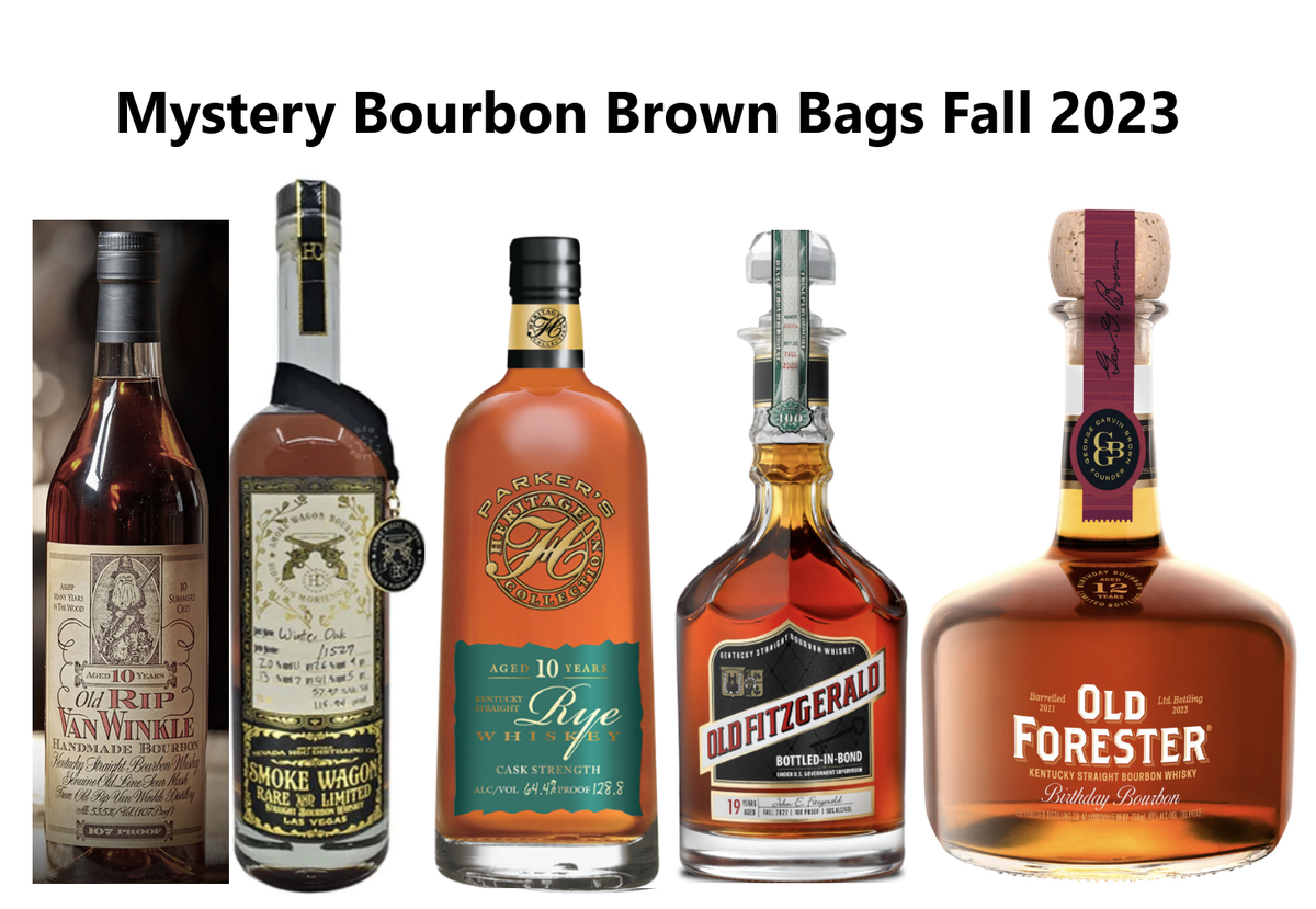 Bourbon Mystery Brown Bag Fall 2023 ( please read instructions ...
