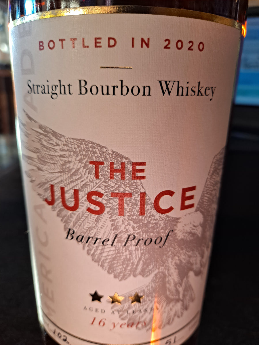 American made the Justice 750 ML – Bourbon Wine & Spirits