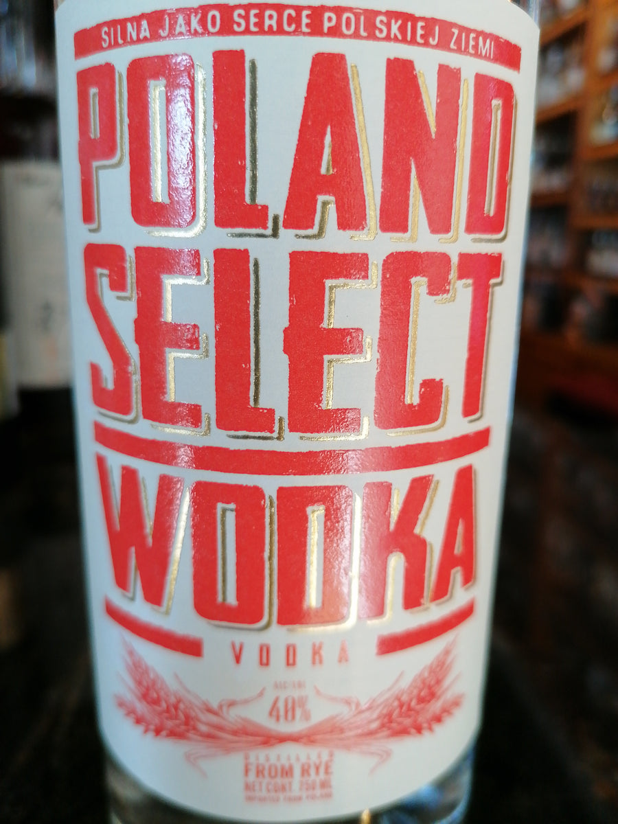 Poland Select Vodka – Bourbon Wine & Spirits