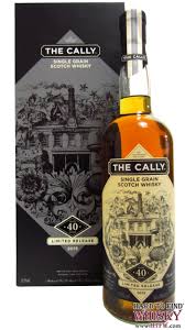 The Cally 40 years one of only 5060 bottles natural cask strength ...
